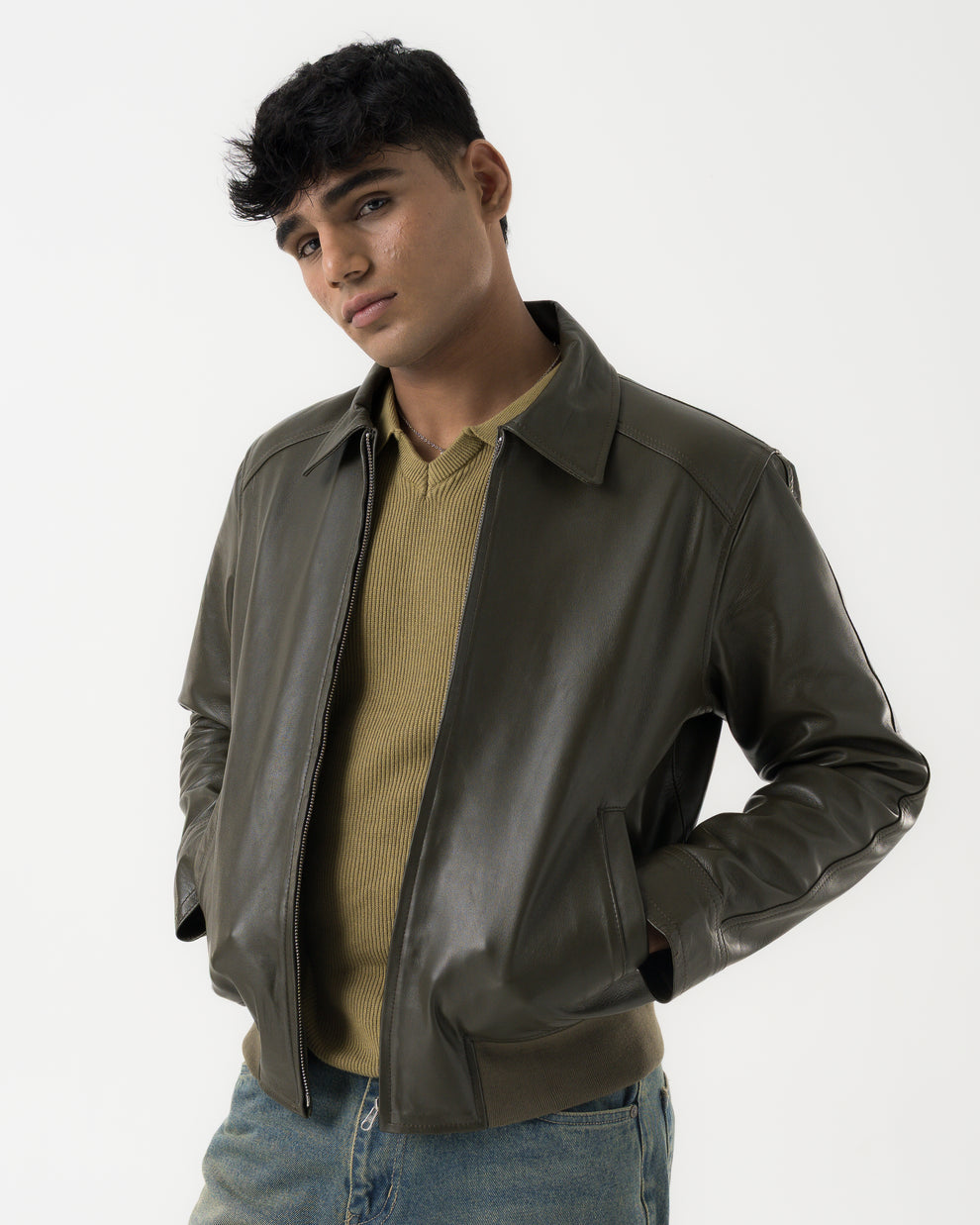 Olive Blouson – untld.in